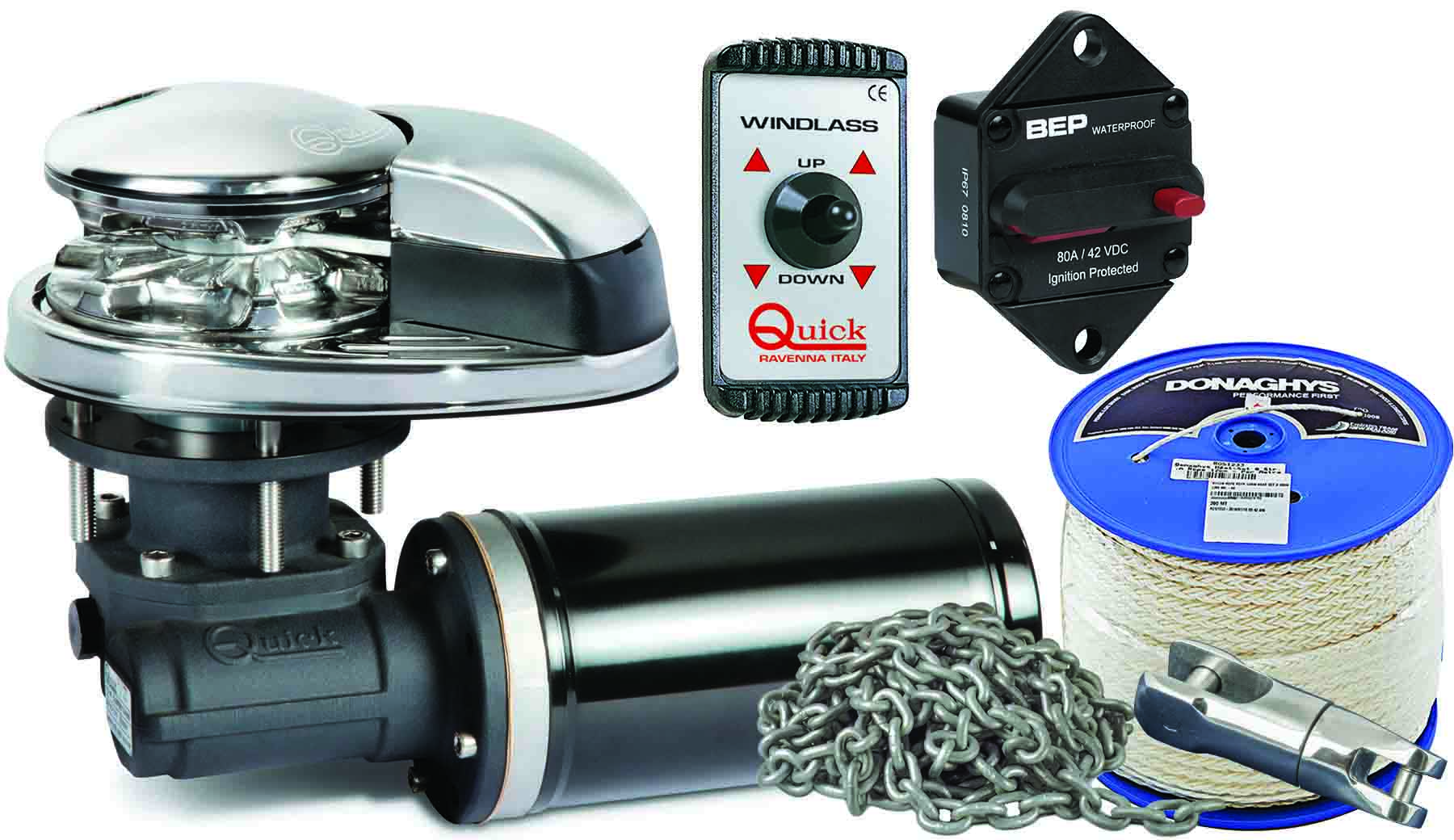 Winch Packages. QUICK - Boatgear